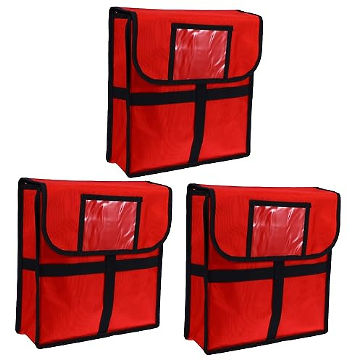 Cabilock Pizza Pizzazz 3pcs Para Comida Backpack Organizer Insert Alimentum Food Bag Pizza Transport Bags Camping Insulated Bag Tote Bag Pizza Bag Storage Bag Pizza Warmer Bag Red Totebags