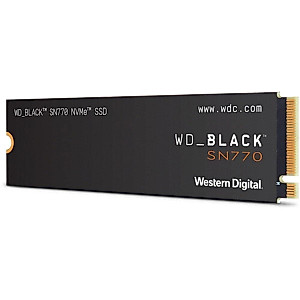 WD_Black SN770 2TB NVMe PCIe 4.0 x4 M.2 Internal Gaming SSD