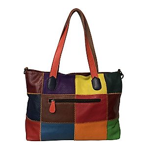 Amerileather Cleo Leather Tote Bag (#1933-8)
