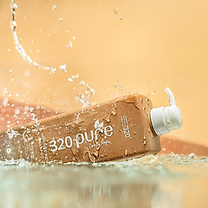 320Pure Moisture Rich Shampoo, Professional Salon, Nourishes and Repairs All types of Hair, Keratin-Omega, Argan Oil, (32oz)