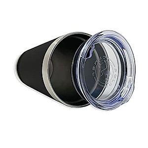 LaserGram 16oz Vacuum Insulated Pint Tumbler, CNA Certified Nurse Assistant, Personalized Engraving Included (Black)