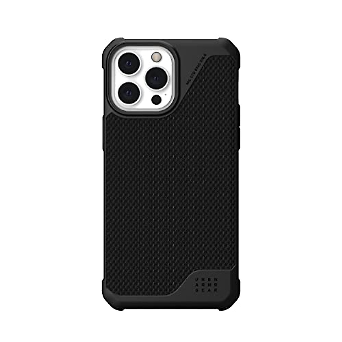 URBAN ARMOR GEAR UAG Designed for iPhone 13 Pro Max Case Kevlar Black Feather-Light Heavy Duty Shockproof Slim Rugged Metropolis LT. Protective Cover, [6.7 inch Screen]