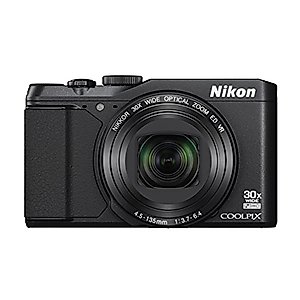 Nikon COOLPIX S9900 Digital Camera with 30x Optical Zoom and Built-In Wi-Fi (Black)