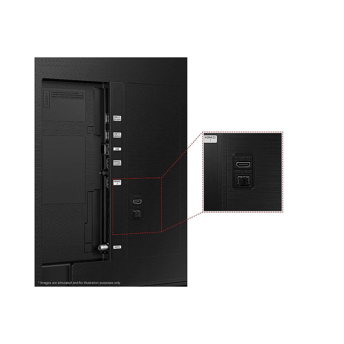 SAMSUNG QN55Q60A / QN55Q60A / QN55Q60A 55 inch Q60A QLED 4K Smart TV (Renewed)