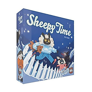 AEG Sheepy Time | Play as Sheep Jumping the Fence in Dreamland, avoid Nightmares | Interactive Push Your Luck Family Game | 1-4 Players | Ages 10+