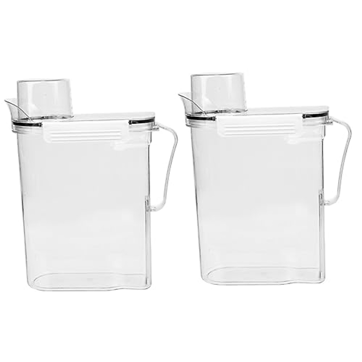 2pcs laundry storage box scent booster beads dispenser scent boosters laundry containers for soap dispensers Liquid Sub Bucket storage barrel with cover plastic