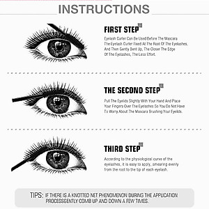 4D Silk Fiber Lash Mascara, Black Voluminous Fiber Thrive Mascara, Mascara Black Volume and Length, Longer Thicker Eyelashes, Waterproof & Long Lasting, No Smudge, No Clumping, No Flaking (1pcs)
