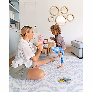 MOLLYBEE KIDS Preschool Yoga Cards for Kids, Set of 40 Poses and Activities, Beginner Yoga for Kids, Gifts for Ages 3+