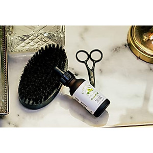Transform Your Beard Organically Today With Our Luxury Vegan Cold Brew Beard Oil For Full and Soft Facial Hair | Promotes Facial Hair Growth | By Organic Touch Beauty | Includes Actual Coffee Beans Smells Great | Apricot Kernel Oil, Argan Oil, Coffee And