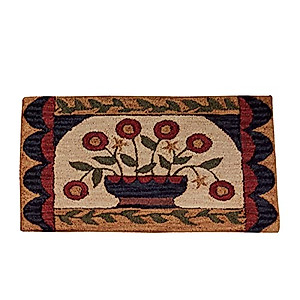 Park Designs Flower Basket Hooked Rug 24X36, 24 x 36