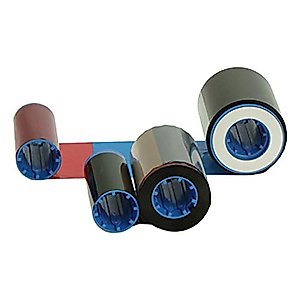 ZEBRA 800012-445 True Colours iSeries YMCK Color Ribbon for ZXP Series 8 & 9 Retransfer Card Printers. 625 Prints.