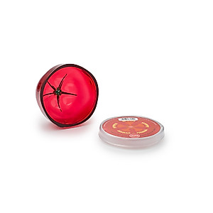 Tulz Tomato Save-A-Half, 4 x 4 x 3 inches, Red