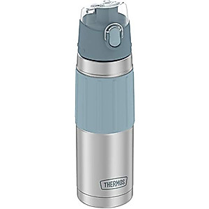 THERMOS Stainless Steel Hydration Bottle, 18 Ounce, Gray