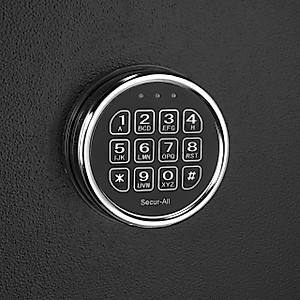 Barska New Fireproof Fire Vault Rifle Gun Keypad Lock Safe Cabinet (8.5 cubic feet)