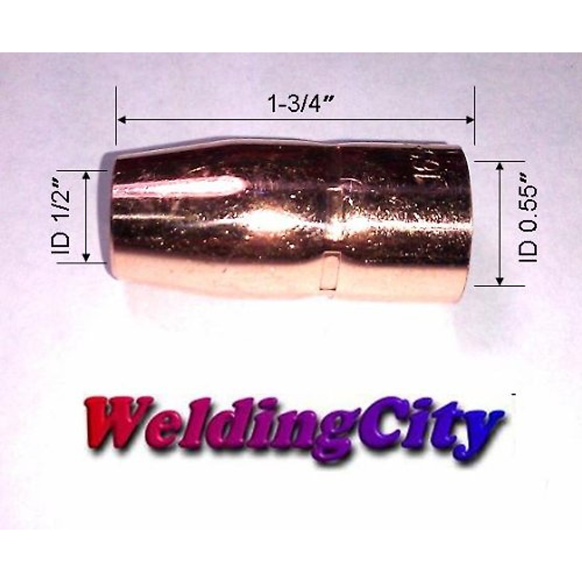 WeldingCity MIG Welding Gun .030" Accessory Kit (Contact Tip-Gas Nozzle-Gas Diffuser) for Miller M-series M-100/150 (M-10/15) and Hobart H-series MIG Guns Up To 150A