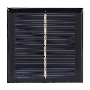 Solar Panel, Polysilicon Solar Charging Board 0.6W 3V for Small Household Lighting System