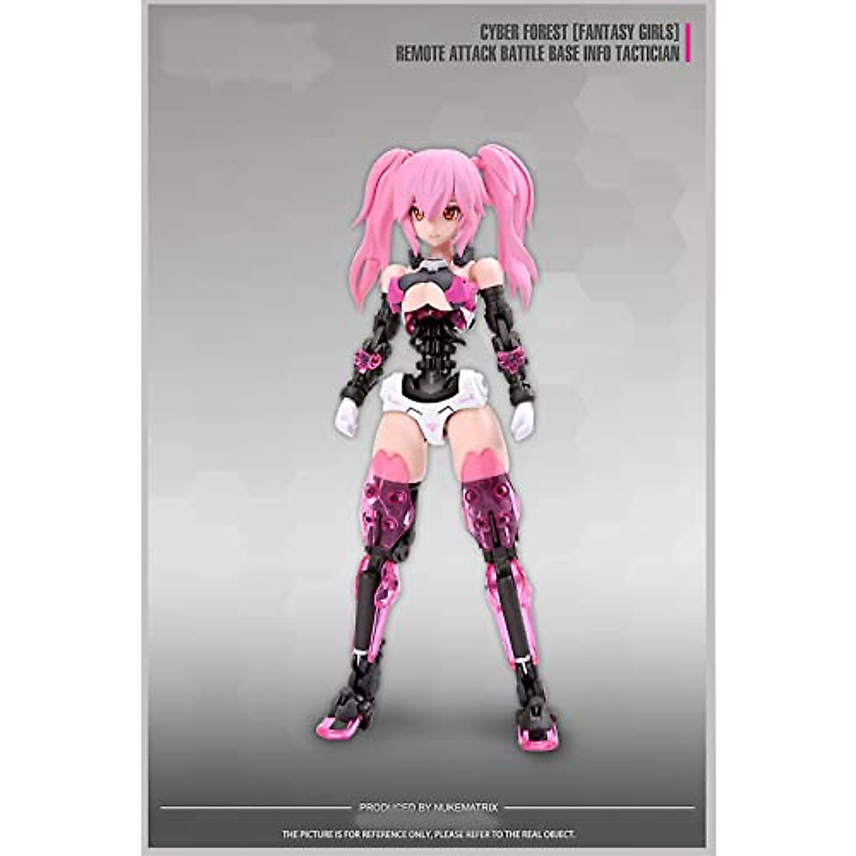 i8 TOYS Nuke Matrix 1/12 Scale Bunny ATK Girl Rabbit Mecha Girl Model Kits, Multicolored, Medium, (SJYT-001)