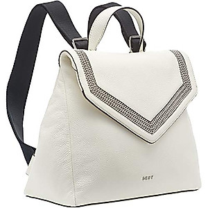 DKNY Multipurpose Fashion -Backpack, White Ziggy