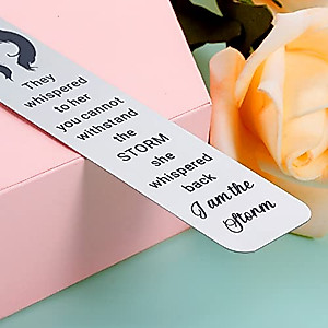 Inspirational Bookmarks for Women Christmas Stocking Stuffers for Female Friend Sister Bookmark for Girls Daughter Book Lovers Reader Birthday Thanksgiving Day Valentines Day Gifts Book Marker for Her