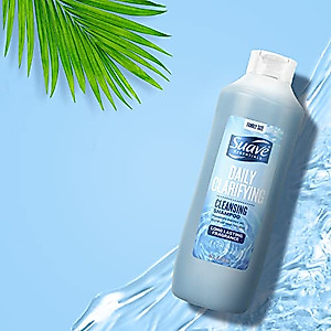 Suave Essentials Anti Residue Shampoo for Normal to Oily Hair Daily Clarifying Hair Shampoo with Deep Cleansers 30 oz