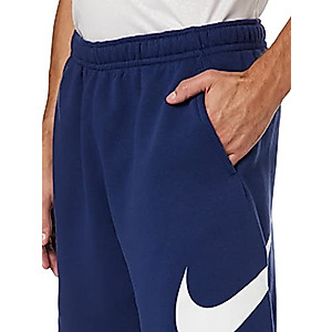 Nike Men's Sportswear Club Short Basketball Graphic, Midnight Navy/White/White, XX-Large