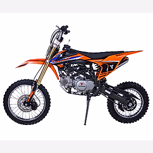 X-PRO 150 Dirt Bike Zongshen Brand Engine with 4-Speed Manual Transmission! Big 17"/14" Tires!(Black)