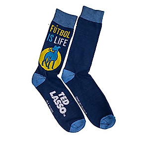 Ted Lasso Men's 5-Pack Assorted Crew Socks