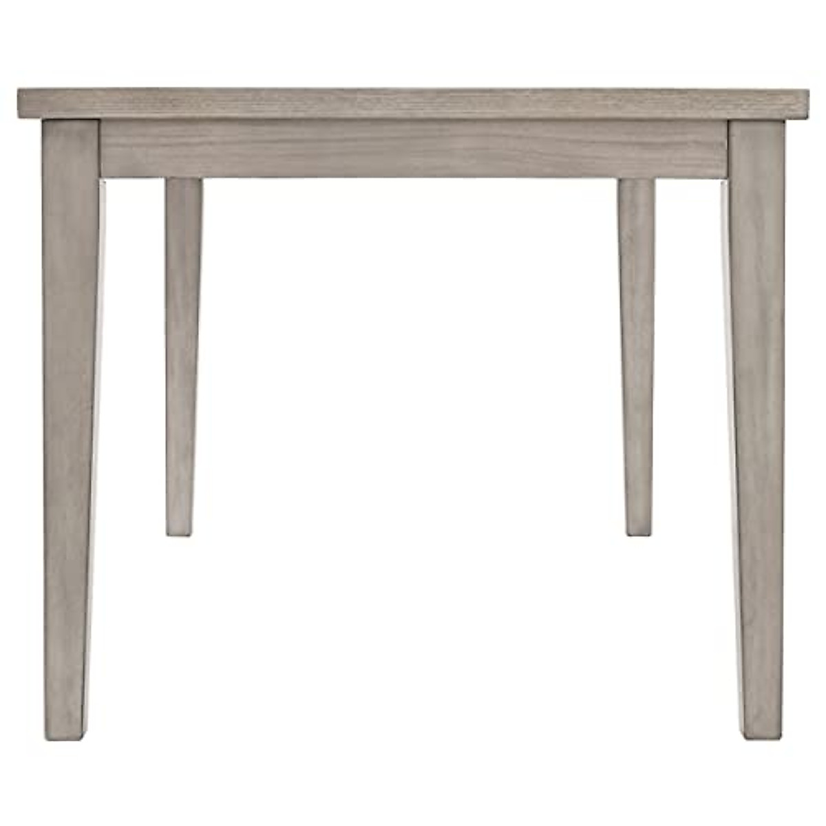 Signature Design by Ashley Parellen Modern Farmhouse Rectangular Dining Room Table, Gray