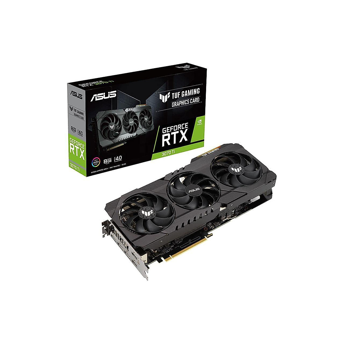ASUS TUF Gaming GeForce RTX 3070 Ti 8GB GDDR6X PCI Express 4.0 x16 Video Card TUF-RTX3070TI-8G-GAMING