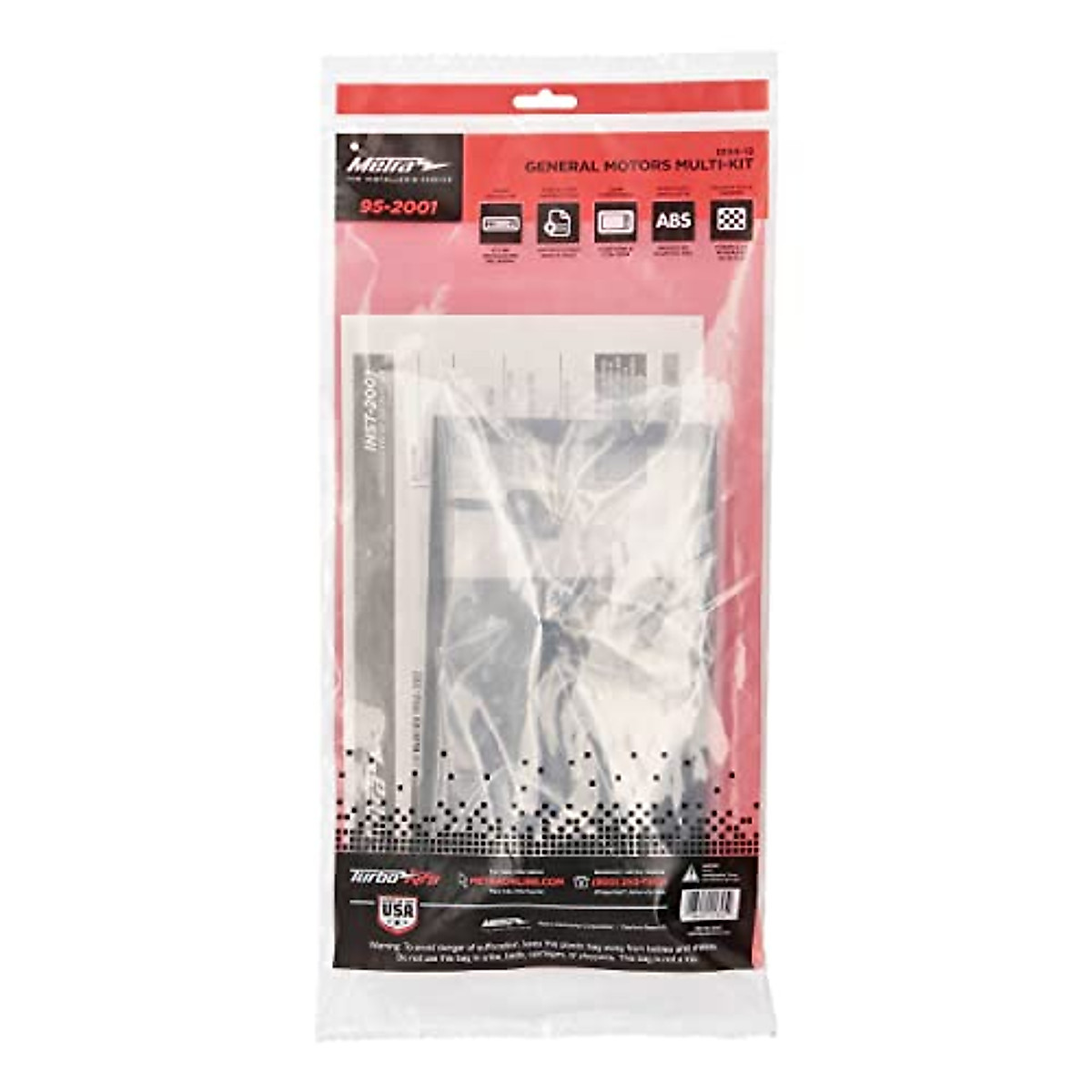 Metra Electronics 95-2001 Double DIN Installation Dash Kit for Select 1994 - 2012 GM Vehicles (packaging may vary)