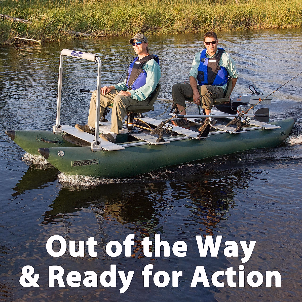 Casting Bar for Sea Eagle Inflatable Foldcat Frameless Fishing Boat