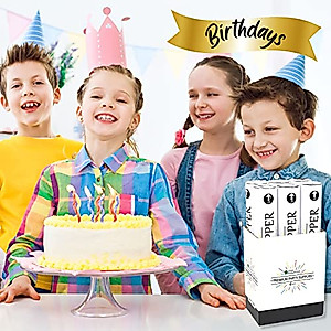 Clover Products Large Premium Confetti Cannon - (6 Pack) Multicolor Biodegradable Confetti Popper | Compressed Air Launches Confetti 20 - 25 Feet | Party Poppers for any Celebration, Parties, Birthdays, Weddings.