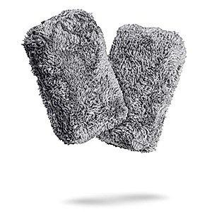 Adams Plush Microfiber Applicator Pad (2 Pack) – Microfiber Sponge Car Detailing Applicators | Use with Ceramic Coating for Cars, Car Wax, Paint Sealants, Compound, Polish, Glazes & More