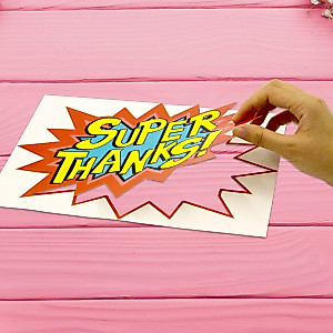 Action Signs Cutouts 12PCS Words and Cityscape Cut-Outs for Party Decoration