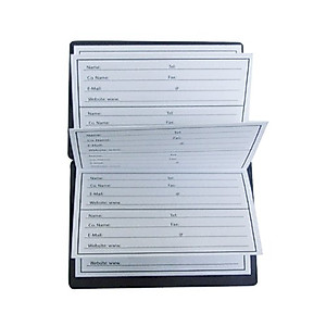 Wallet Size Magnetic Phone Book, 3.50" x 2.50", 1 Silver