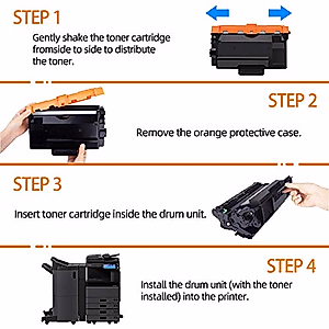 (1-Pack,Black) DR820 DR-820 Drum Unit (Toner Not Included) Replacement for Brother Cartridge DR-820 Drum Compatible DCP-L5500DN L5600DN MFC-L6700DW L5800DW L6800DW HL-L6200DW/DWT L5000D Printer
