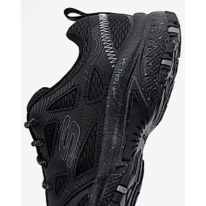 Skechers Womens Hillcrest Pure Escapade Trail Black Athletic Hiking Shoes 7.5