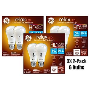 GE 10W WHT A15 Rel Bulb