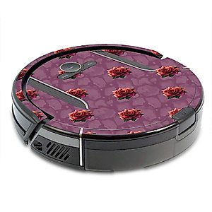 MightySkins Skin Compatible with Shark Ion Robot R85 Vacuum Minimal Cover - Sunset Roses | Protective, Durable, and Unique Vinyl wrap Cover | Easy to Apply, Remove | Made in The USA
