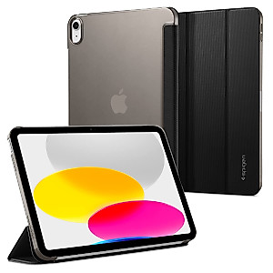 Spigen Liquid Air Folio Designed for iPad 10.9 inch Case iPad 10th Generation Case (2022) - Black