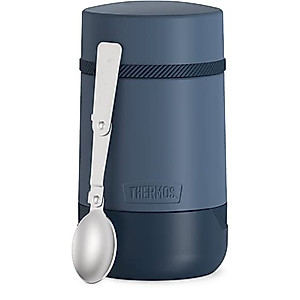 ALTA SERIES BY THERMOS Stainless Steel Food Jar, 18 Ounce, Slate