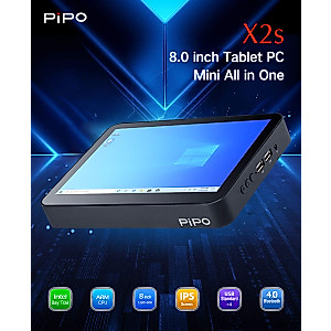 Pipo X2S Mini PC 8inch 1280 * 800 IPS Screen Windows 10 Tablet PC Z3735 Mini Desktop 2G Ram 64G ROM TV Box BT4.0 WiFi RJ45