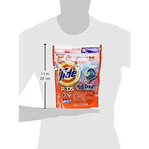 Tide PODS with Downy, Liquid Laundry Detergent Pacs, April Fresh, 23 count