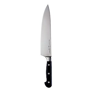 Messermeister Meridian Elite 9” Traditional Chef’s Knife - Fine German Steel Alloy Blade - Rust Resistant & Easy to Maintain