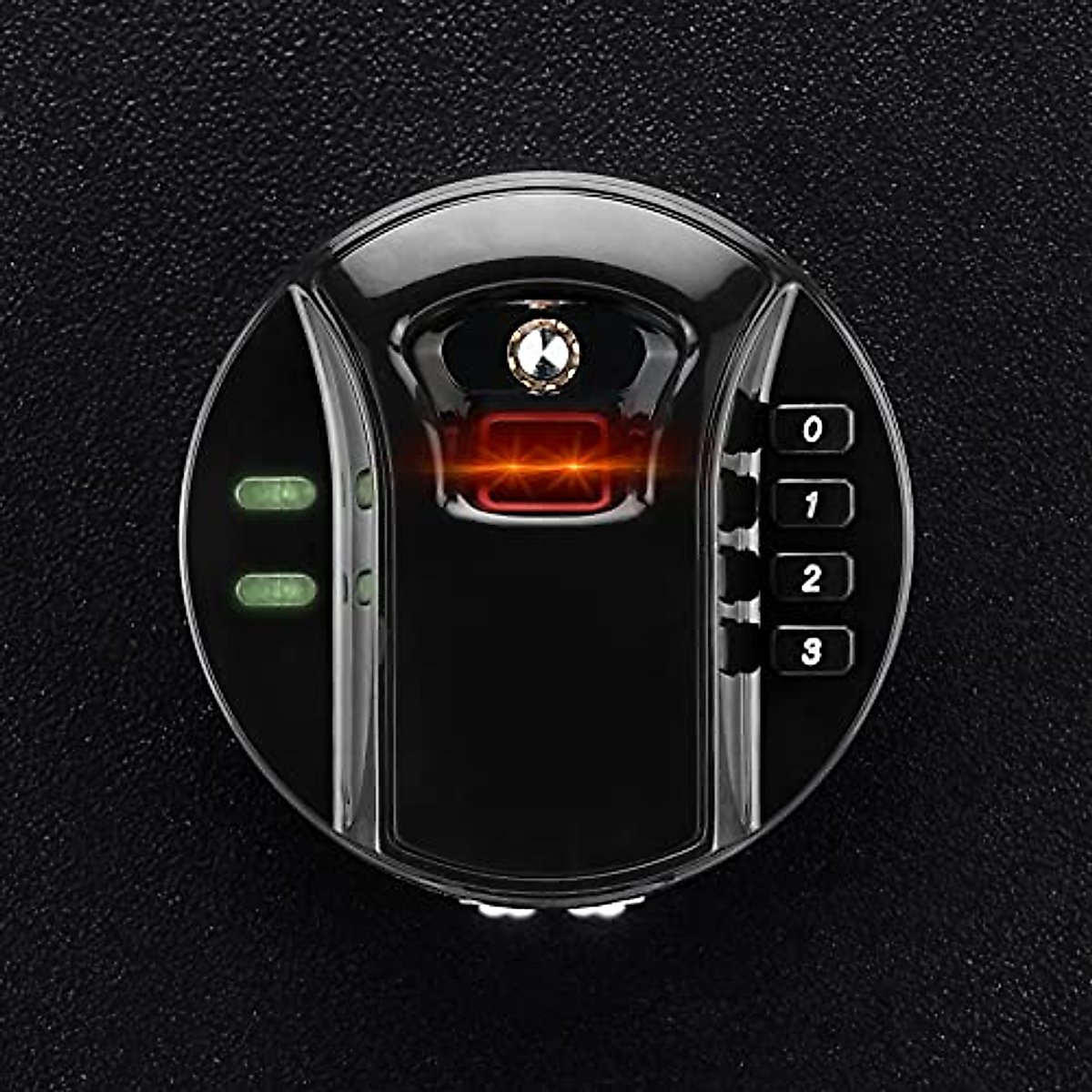 BARSKA AX13108 Biometric Keypad Digital Multi-User Security Business Depository Drop Safe with Front Load Drop Box for Money, Cash, and Mail
