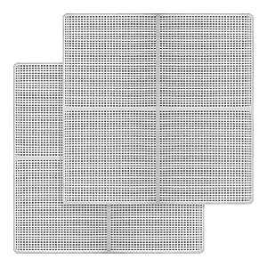 COSORI Food Dehydrator Accessories, Plastic Mesh Screens for 10 Tray CFD-P101-SUS and Other Models, BPA-Free, CFD-MS102-WUS, 2 Pack