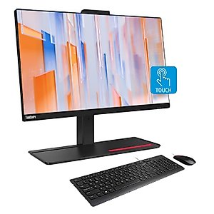 Lenovo ThinkCentre M90a All-in-one Business Computer, 23.8" FHD IPS Touchscreen, Intel Core i5-10400 Processor, 16GB RAM, 1TB NVMe SSD, Wi-Fi, Webcam, USB-C, DP, Windows 11 Pro, 3 Years Onsite