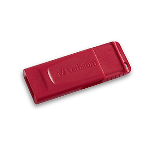 Verbatim 64GB Store 'n' Go USB Flash Drive - PC / Mac Compatible - Red