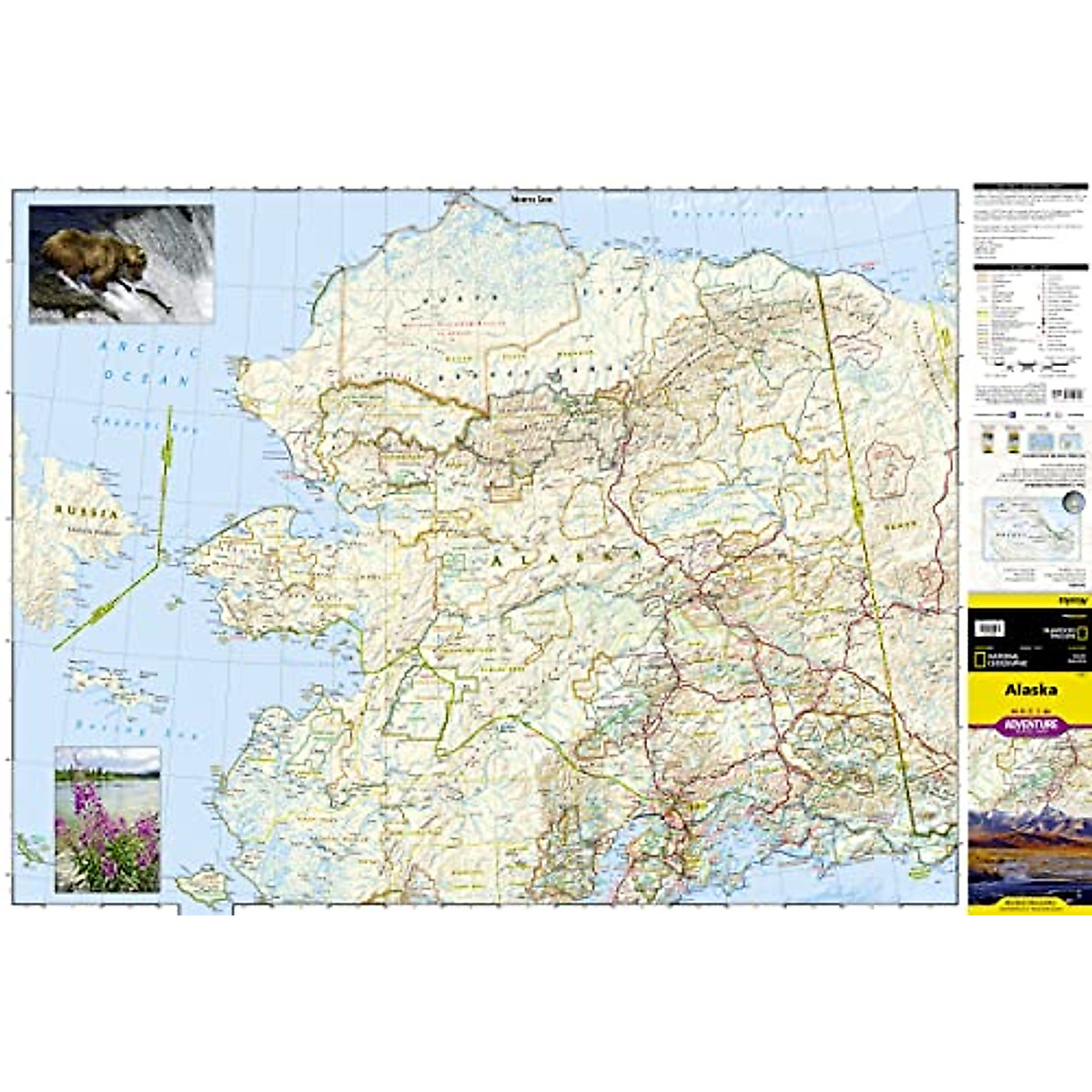 Alaska Map (National Geographic Adventure Map, 3117)