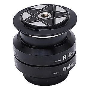 Shanrya Road Bike Headset Bearings, Flexible Rotation Mountain Bike Headset Rust Proof for 34mm Frame
